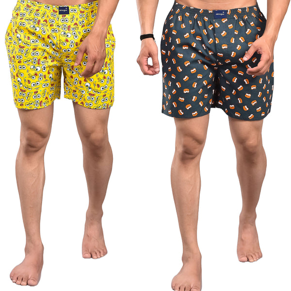 Buy Quirky & Funky Boxer Shorts For Men Online in India | Amogue