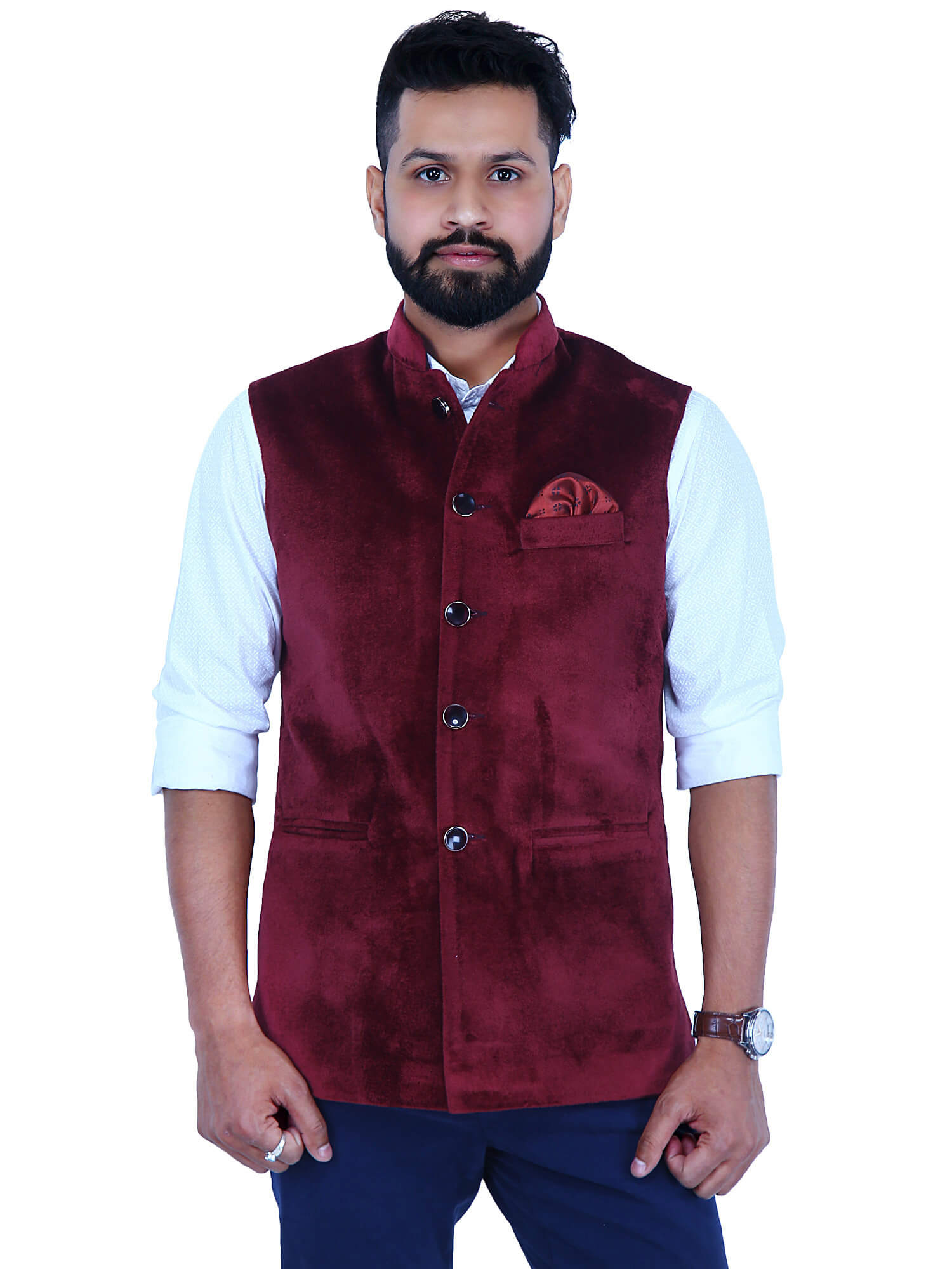 Wine Velvet Modi Jacket – Amogue